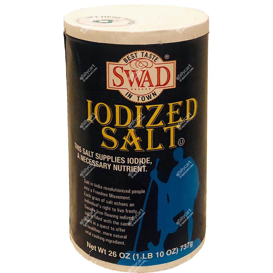 Swad Iodized Salt, 737 g